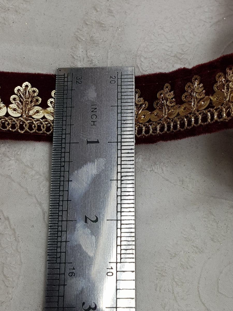 LC12072 - Fancy Indian Lace – Fancy Button Corner