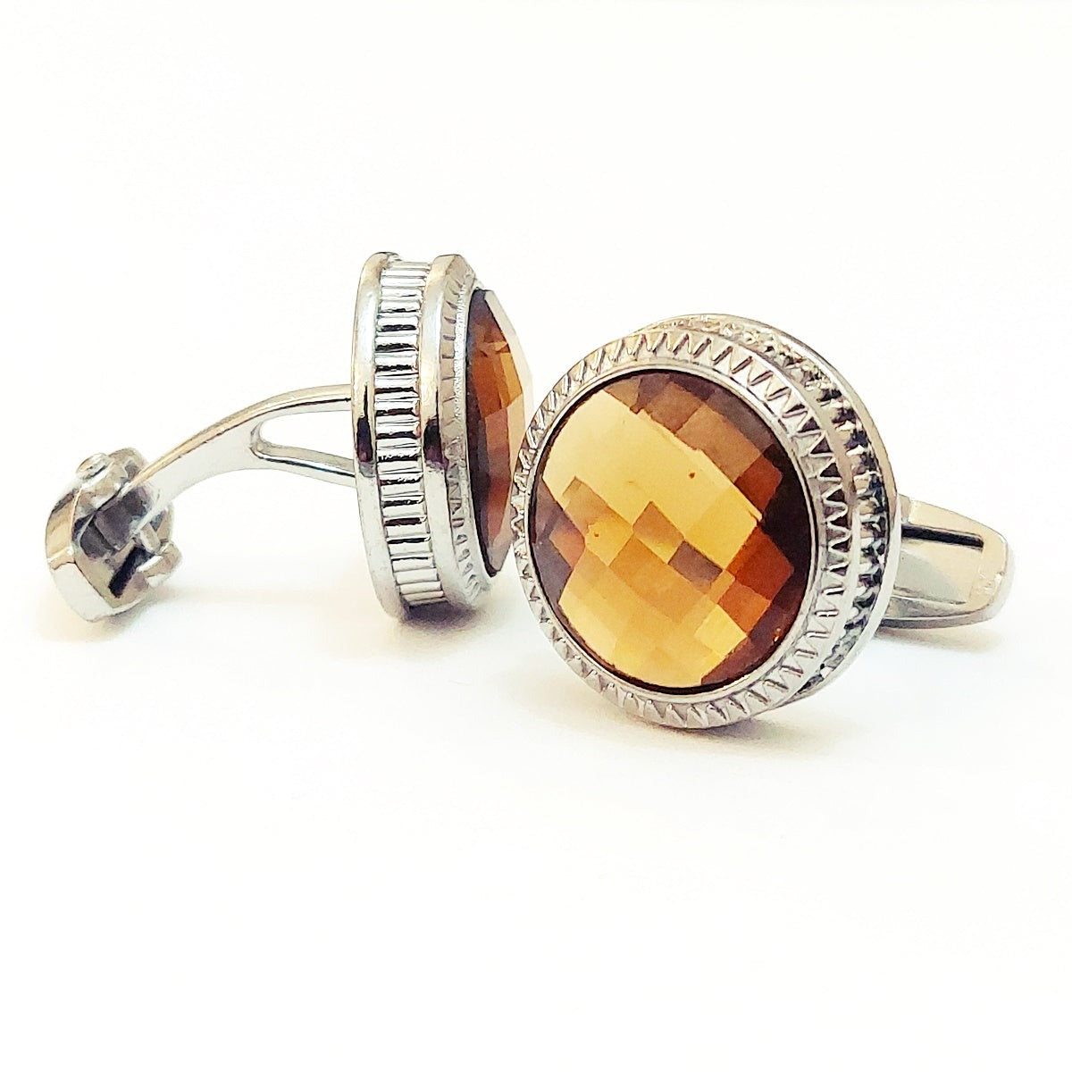CL00074 - Men's Cufflinks – Fancy Button Corner